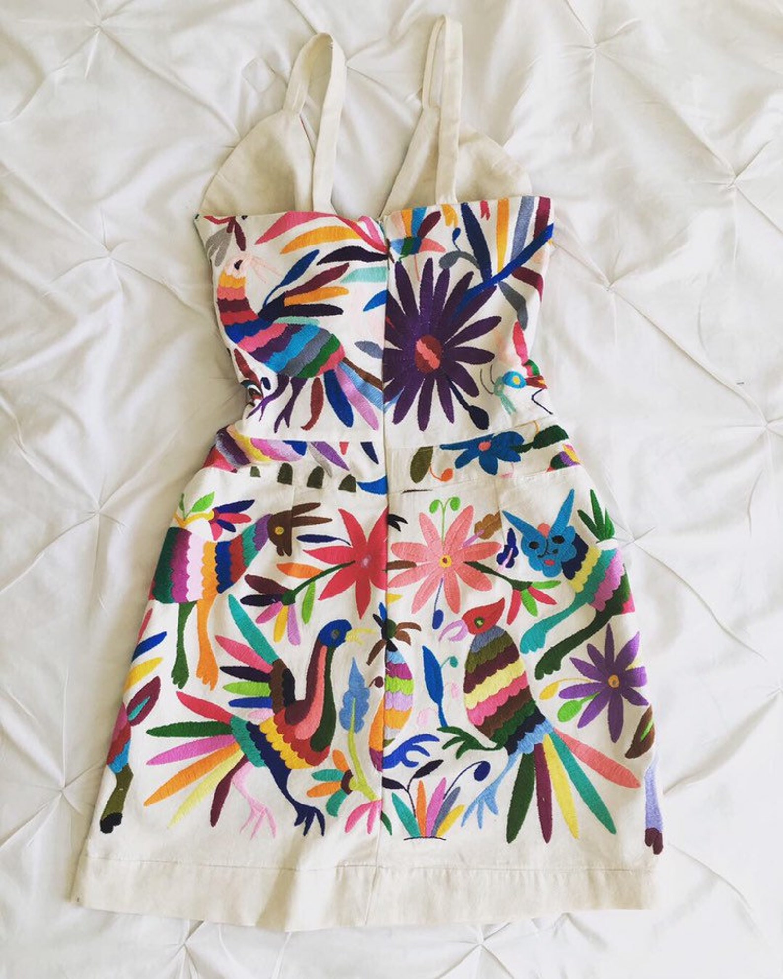 As Featured in Our Instagram Account. Sexy Multicolor Otomi Dress. Hand ...