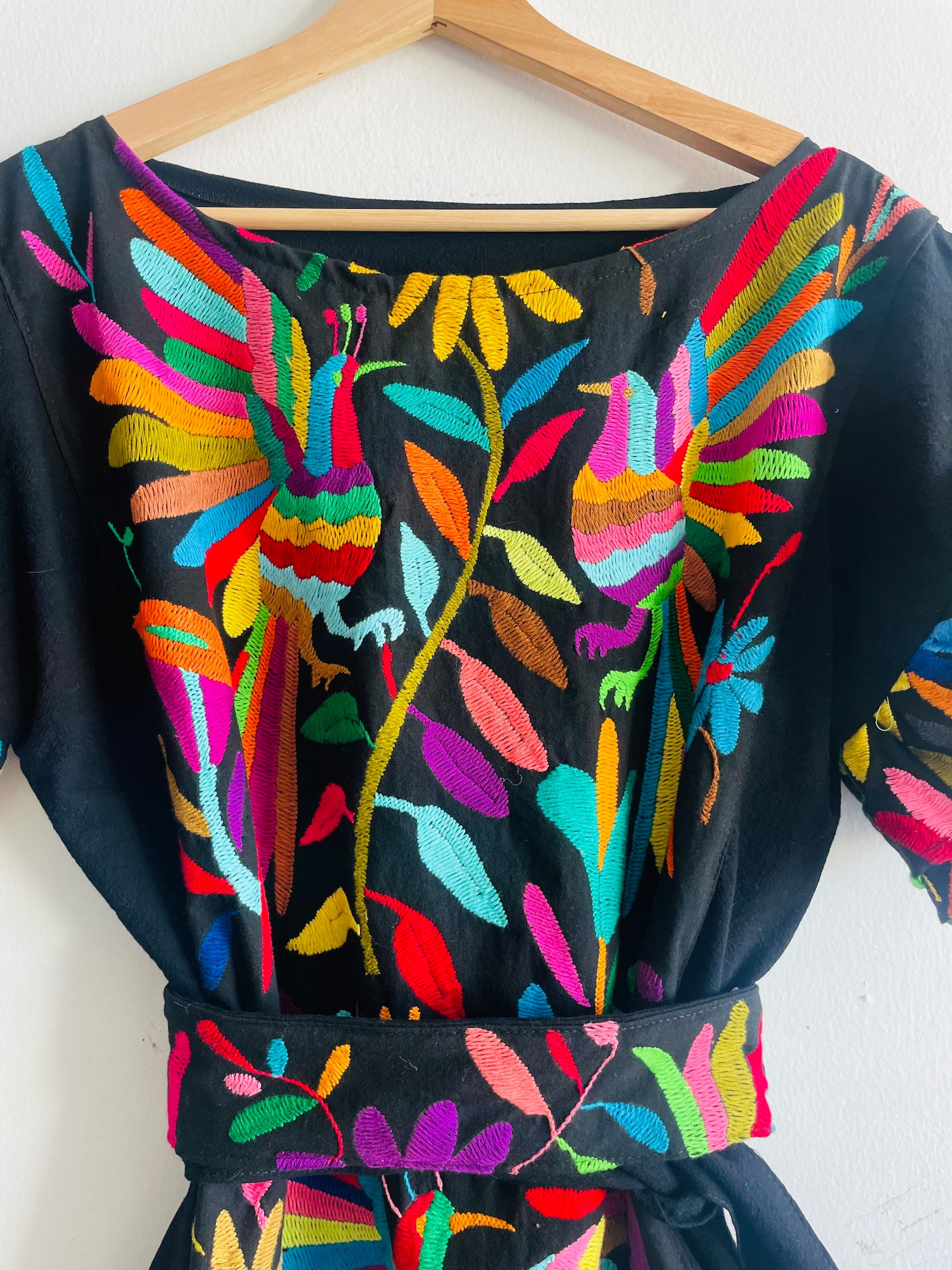 LA FESTIVA Bohemian Tunic Otomi Dress Tunic Otomi Mexican Wedding Dress ...