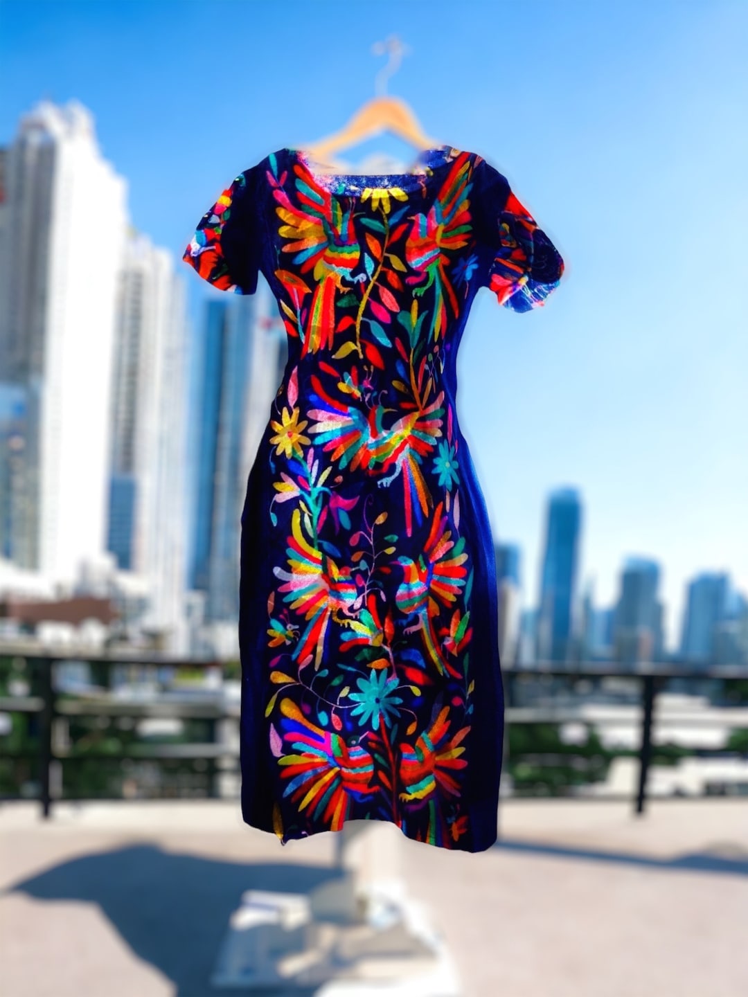 As Featured in Disfunkshionmag on Instagram Otomi Dress. Hand ...