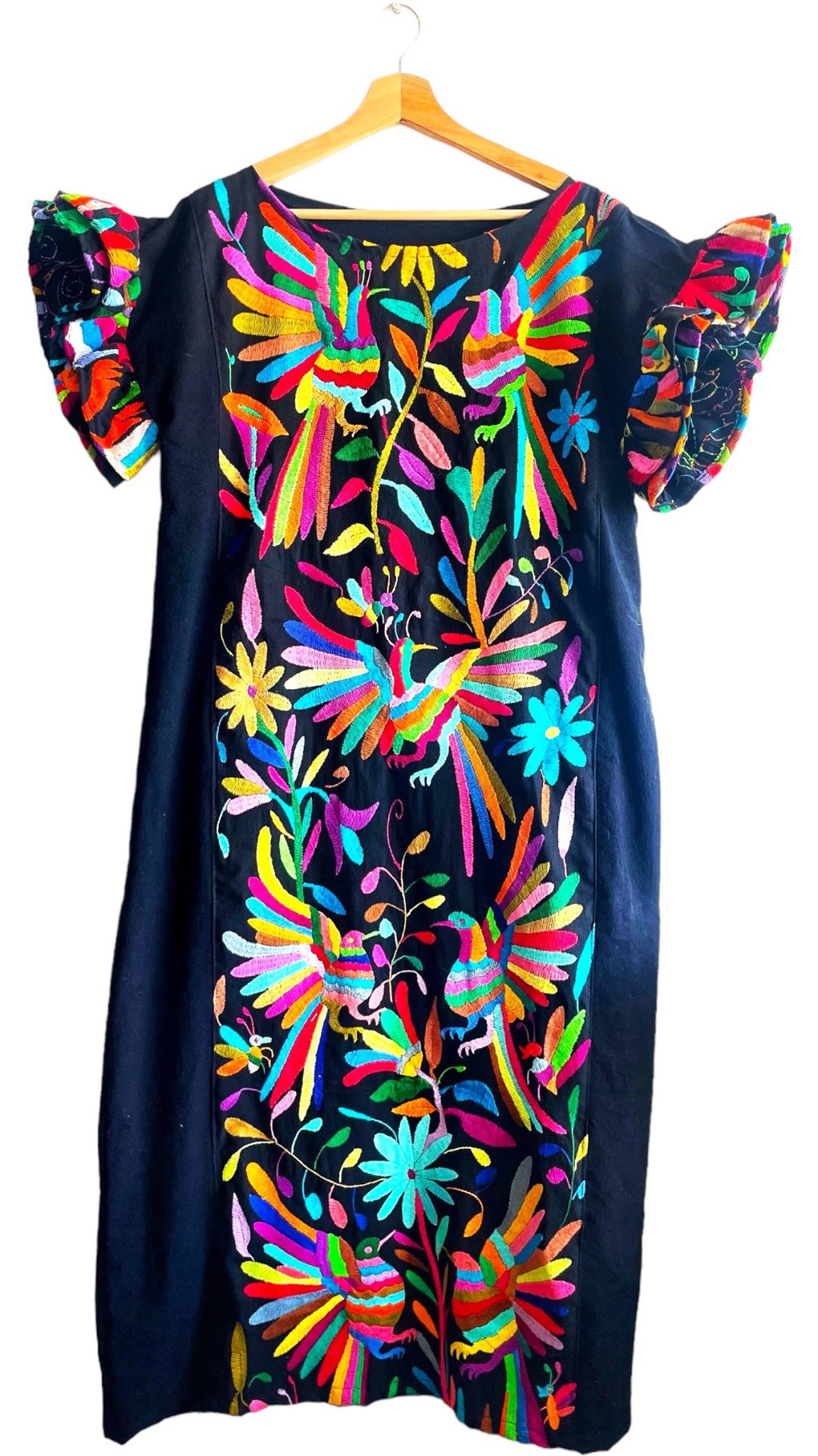 LA FESTIVA Bohemian Tunic Otomi Dress Tunic Otomi Mexican Wedding Dress ...