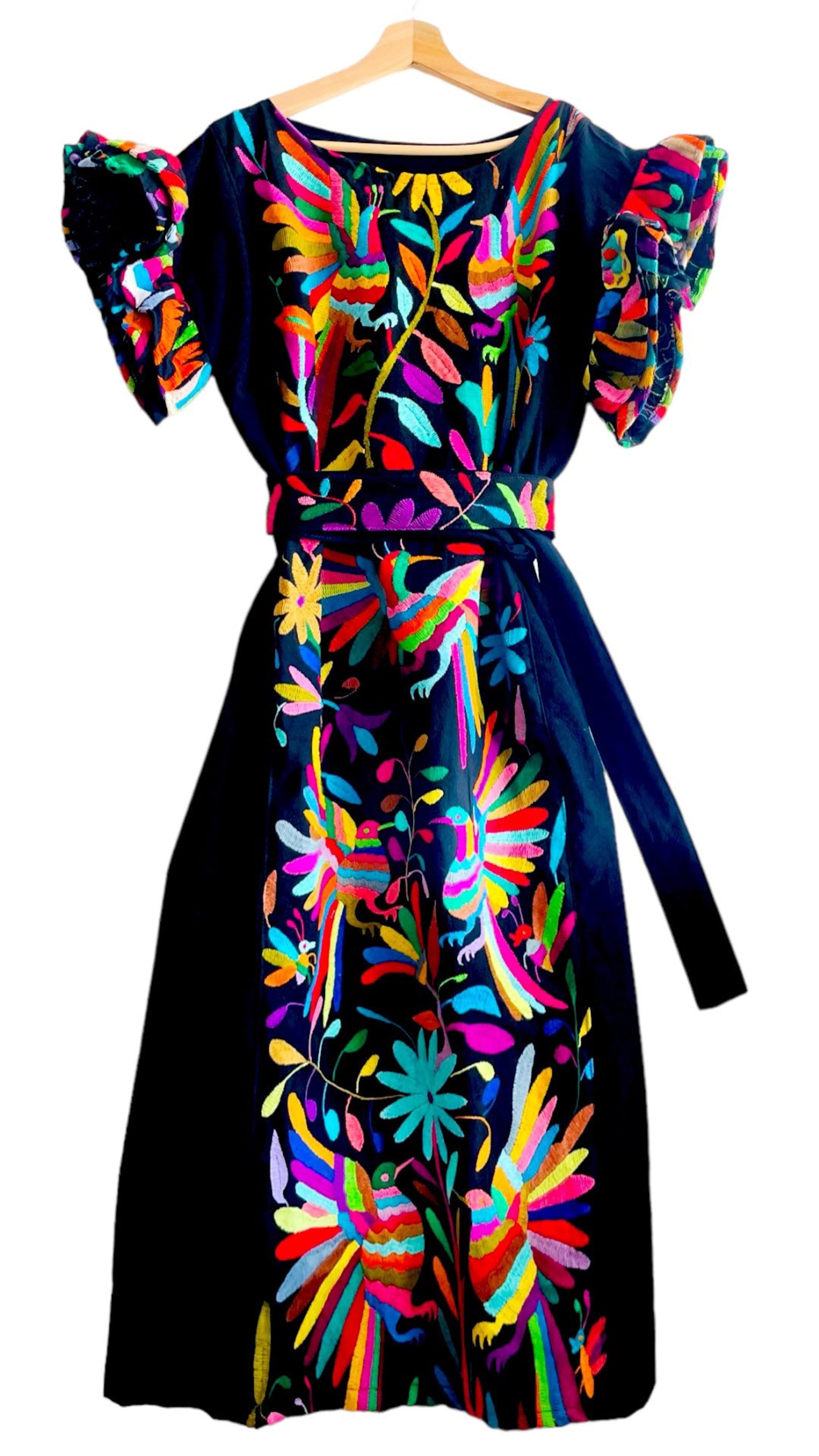 LA FESTIVA Bohemian Tunic Otomi Dress Tunic Otomi Mexican Wedding Dress ...