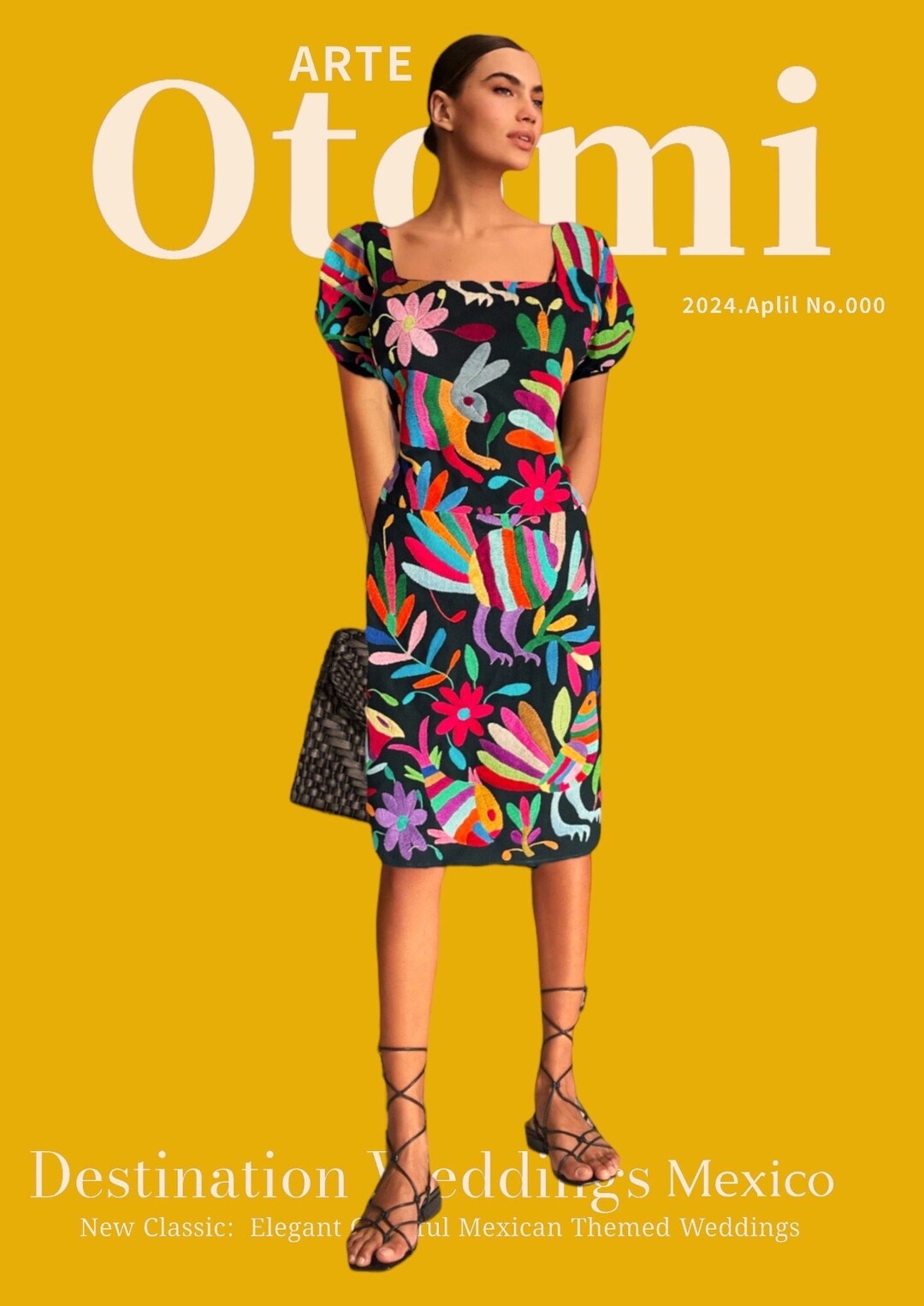 As Featured in Disfunkshionmag on Instagram Otomi Dress. Hand ...
