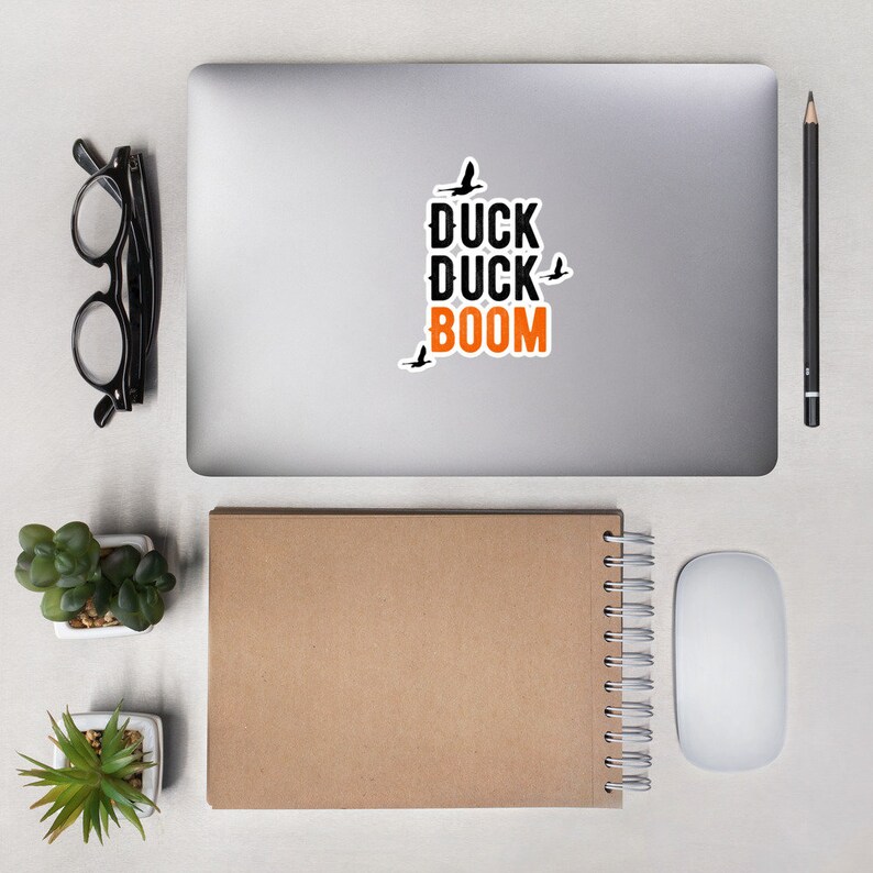 Duck Duck Boom Waterfowl Hunting Duck Hunter Bubble-free Sticker - Etsy