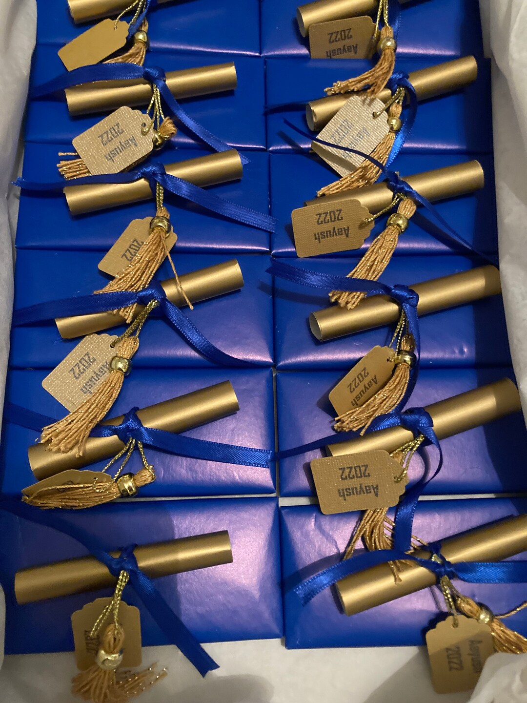 25 Pieces of Graduation Chocolate Favors – Personalized Free-graduation ...