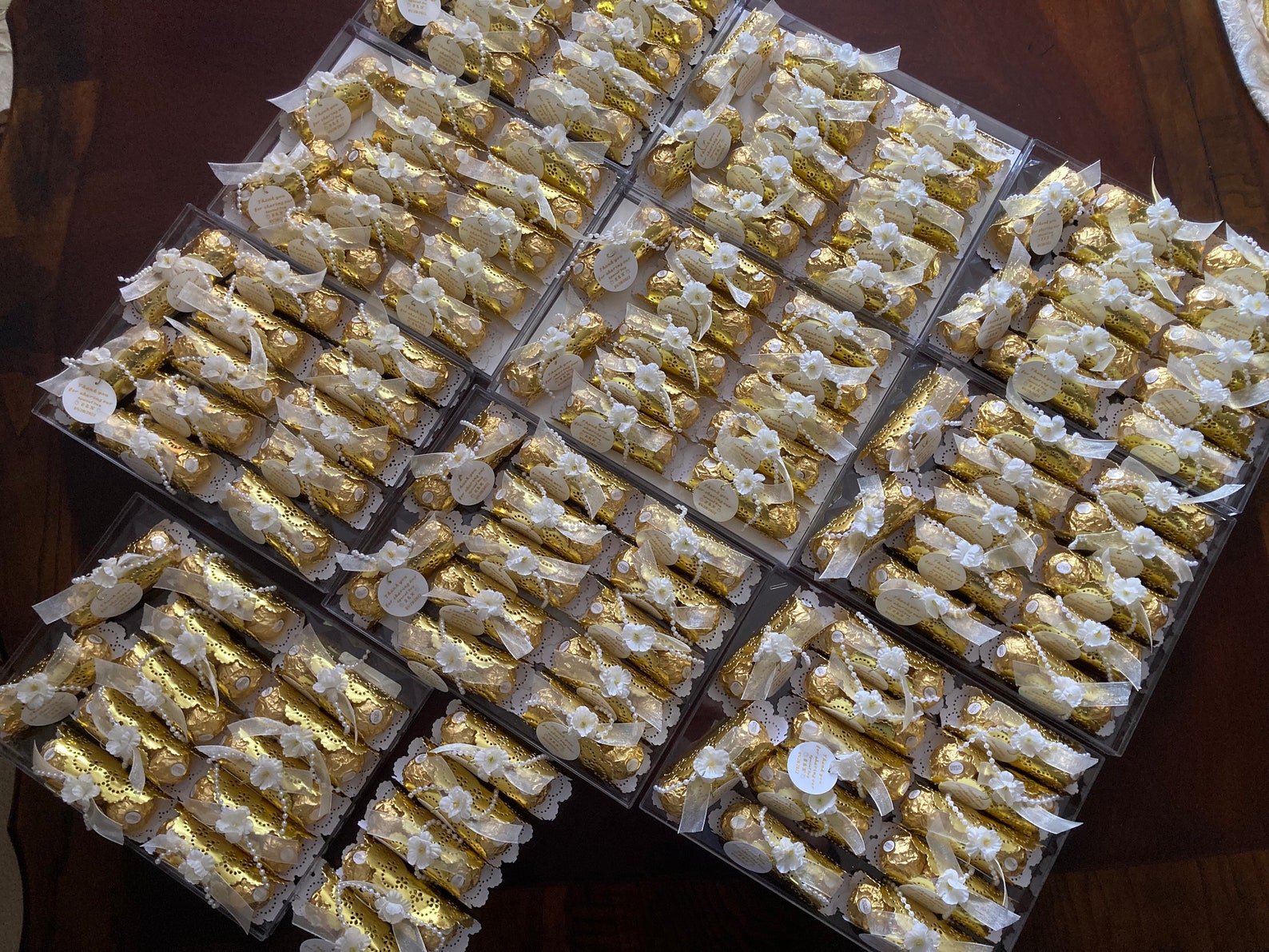 Wedding Favor,baby Shower Gift ,1 Set 25 Favor FERRERO ROCHER Chocolate ...