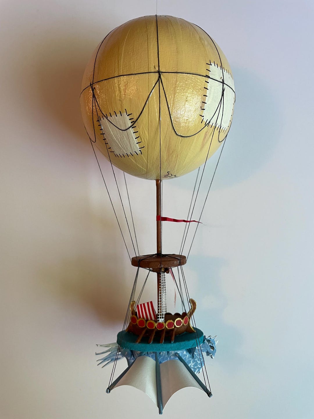 Fantasy Dragon Flying Ship - Etsy