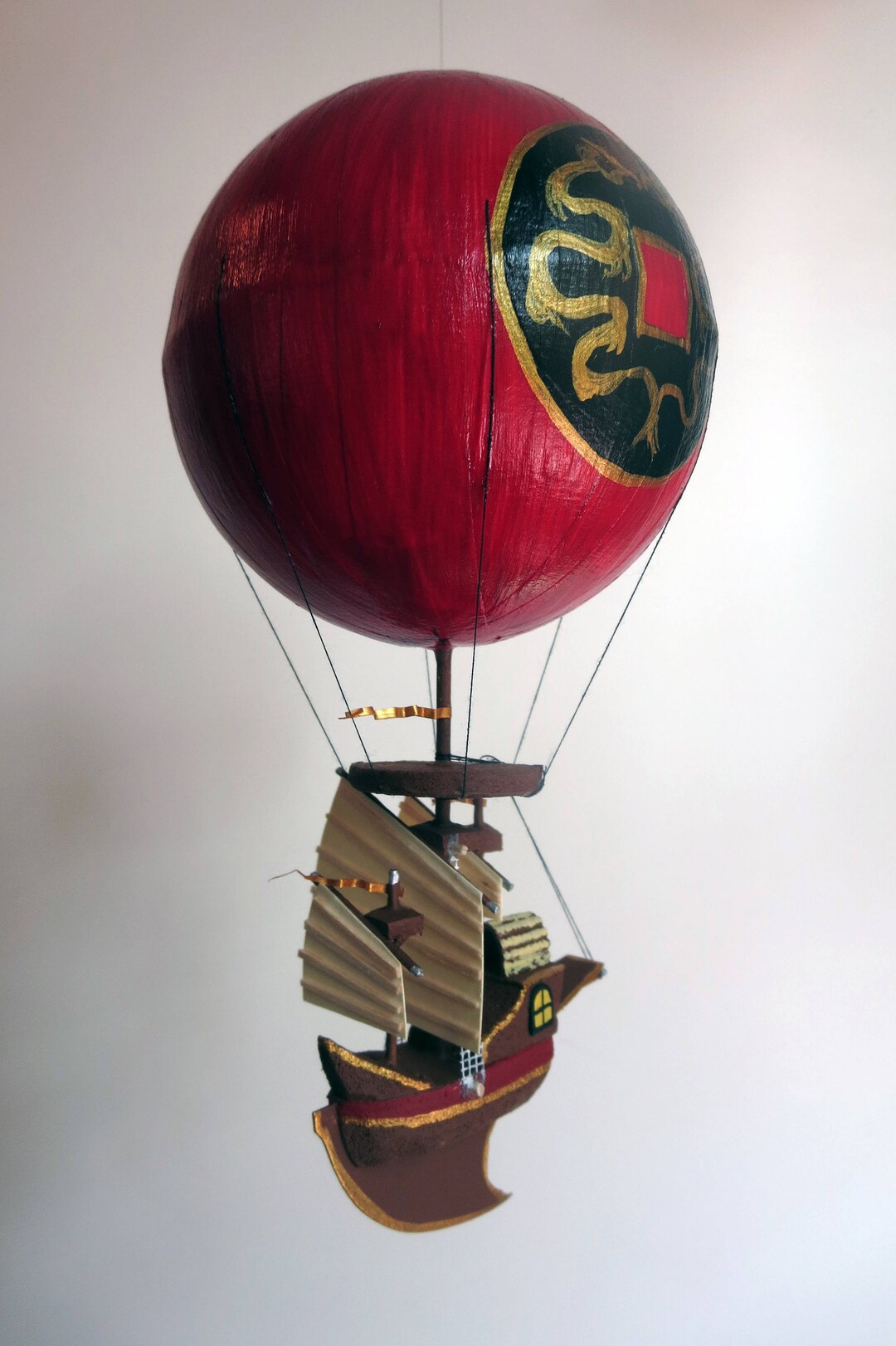 Chinese Junk Airship Ornament Large - Etsy