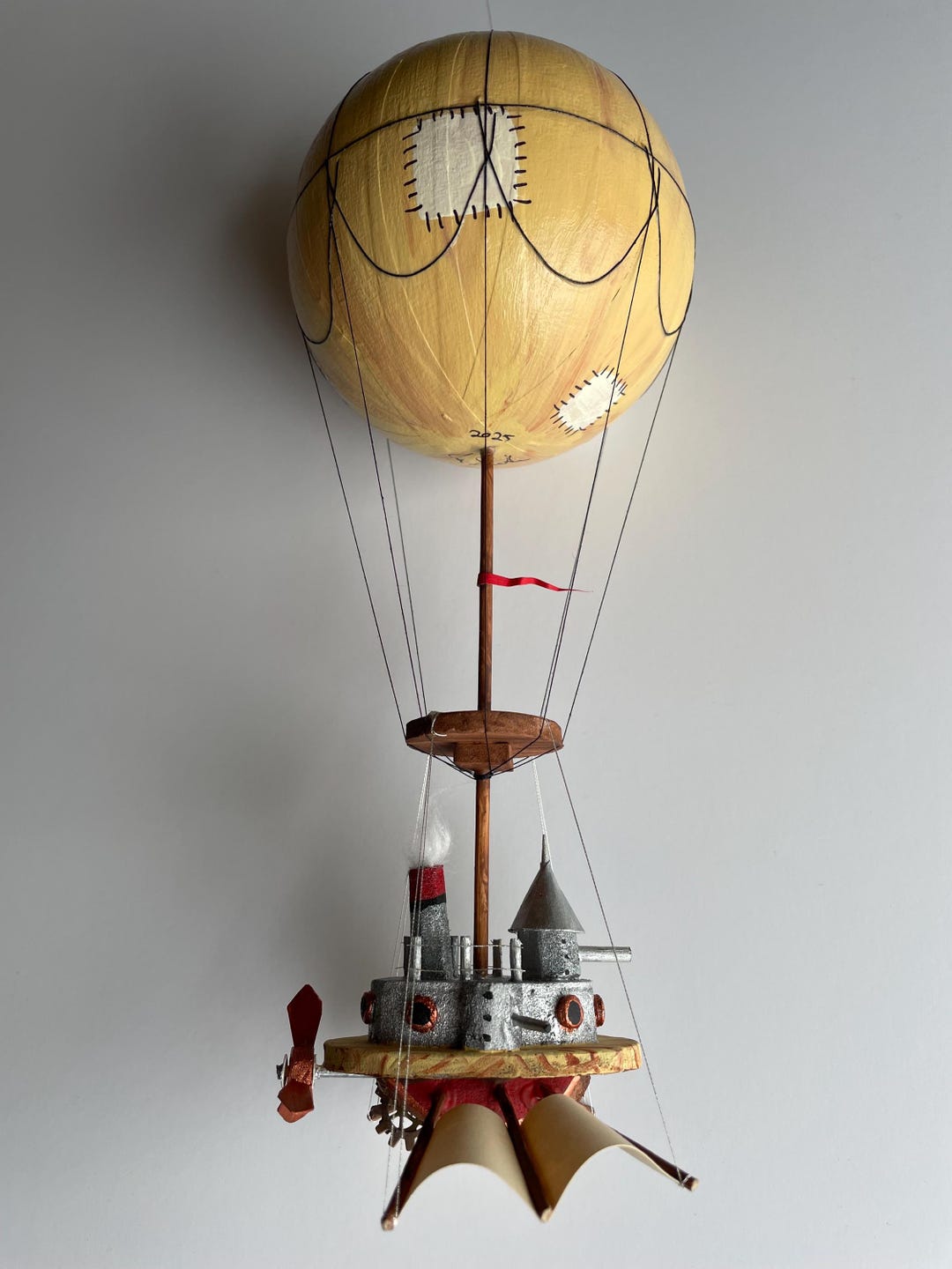 Steampunk Iornclad Gunboat Airship - Etsy