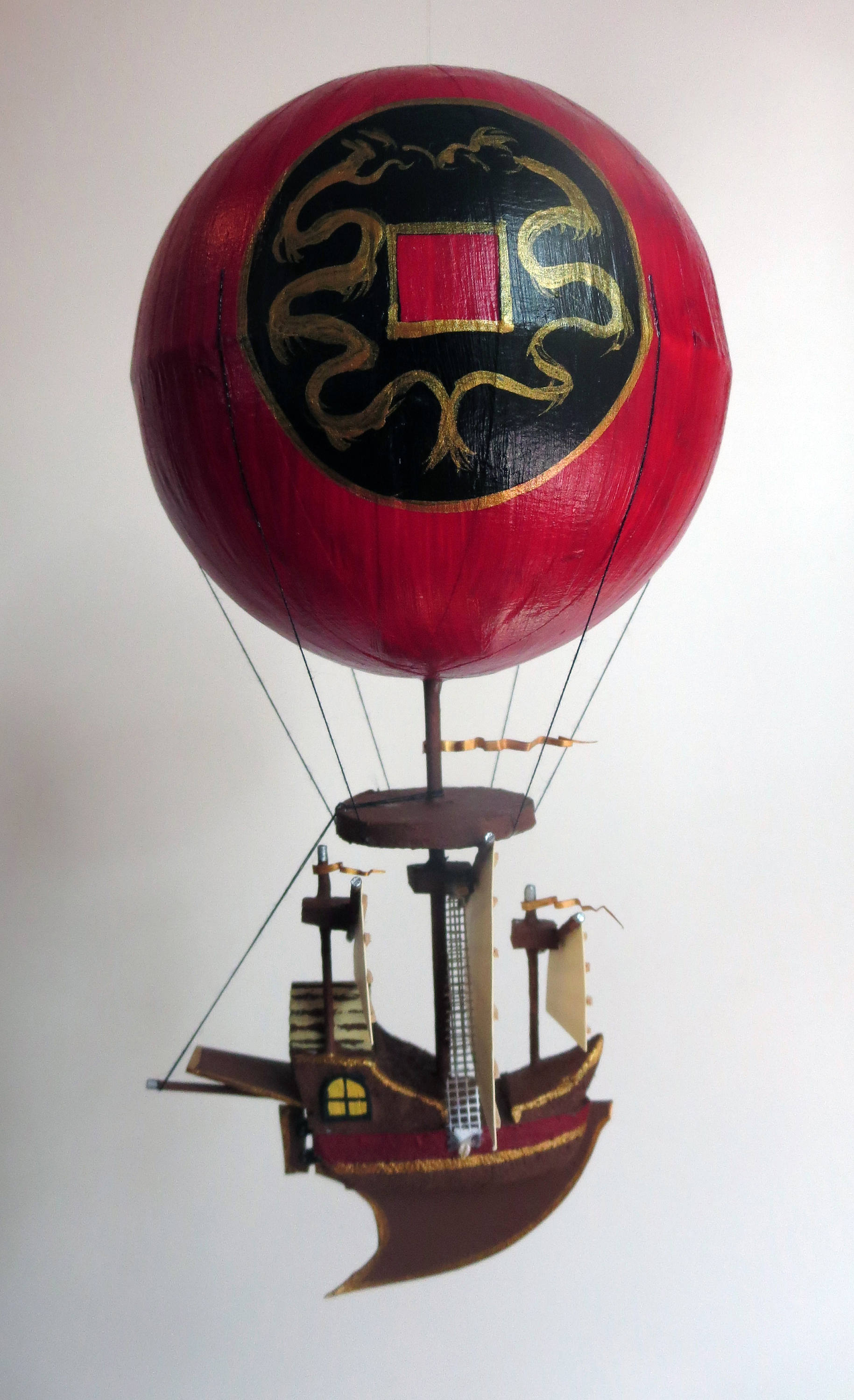Chinese Junk Airship Ornament Large | Etsy