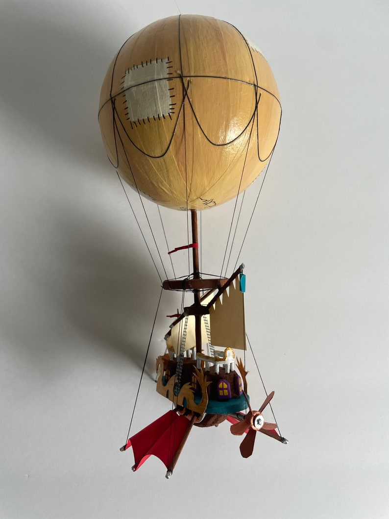 Fantasy Dragon Airship - Etsy