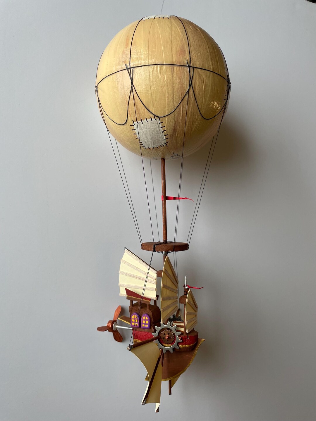 Steampunk Junk Fantasy Airship - Etsy
