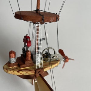 Steampunk Skiff Airship - Etsy
