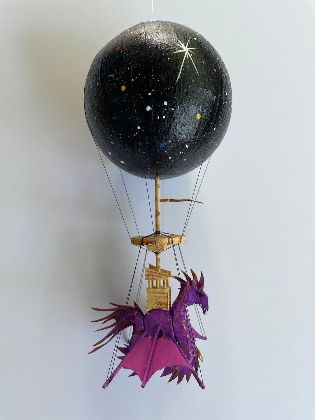 Purple Dragon Airship - Etsy