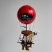 Small Red Pirate Airship - Etsy