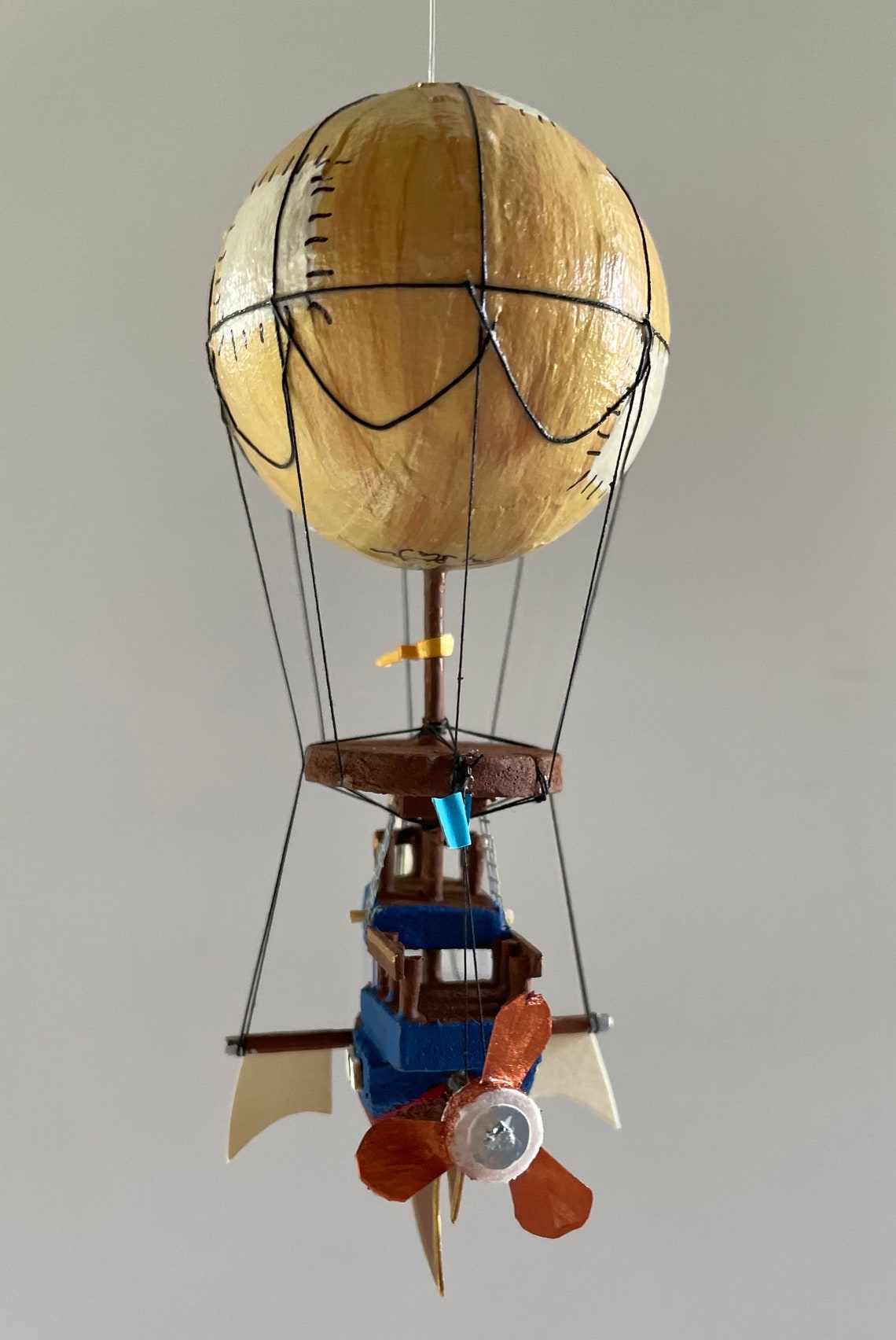 Small Double Decker Fantasy Airship - Etsy