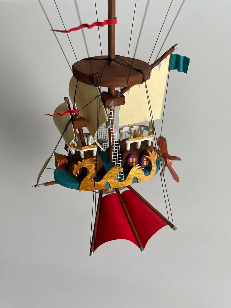 Fantasy Dragon Airship - Etsy