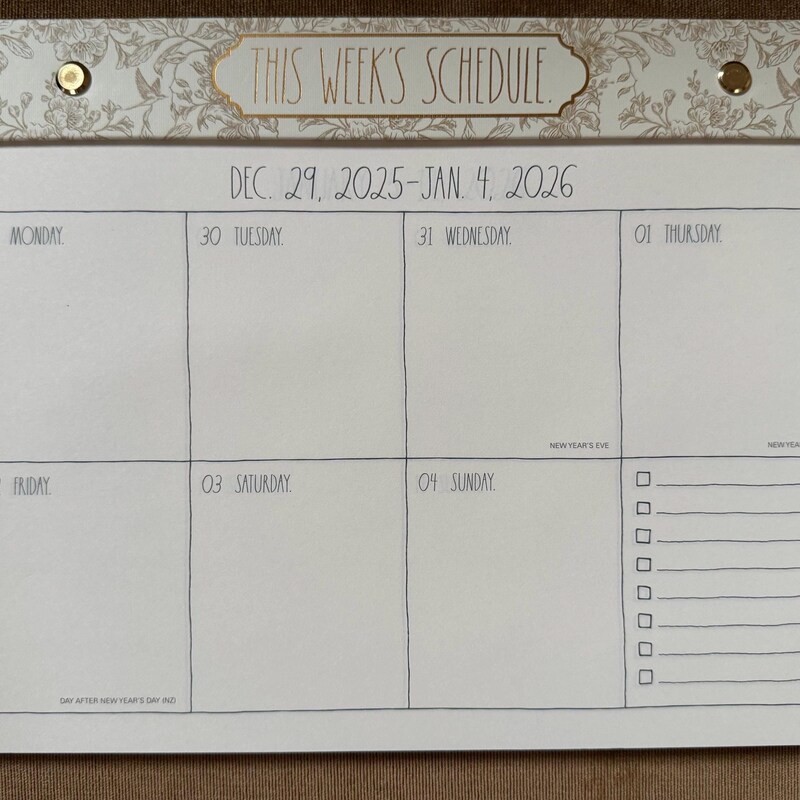 Rae Dunn Planner 2026 - Etsy