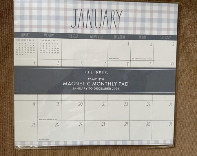 Rae Dunn Bee Magnetic Calendar: 2026 Planner With Note Cards - Etsy