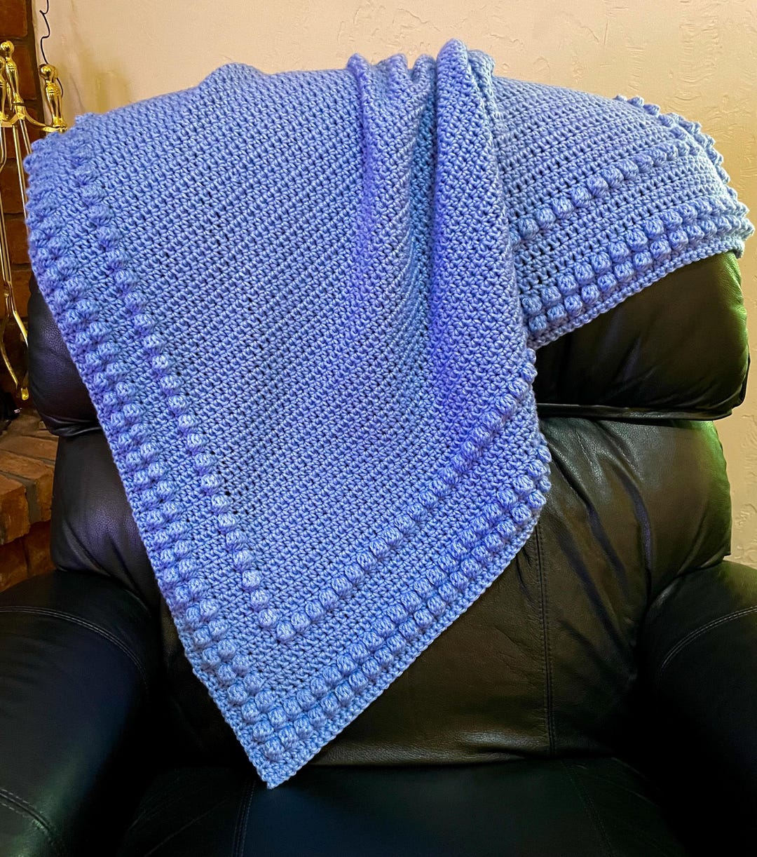 Fun Baby Blanket With Built-in Border - Etsy