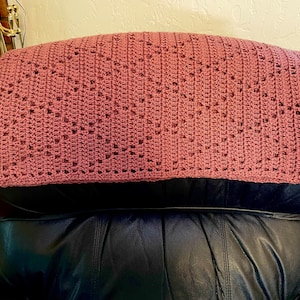 Easy Crochet Diamond Blanket Pattern - Etsy