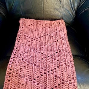 Easy Crochet Diamond Blanket Pattern - Etsy