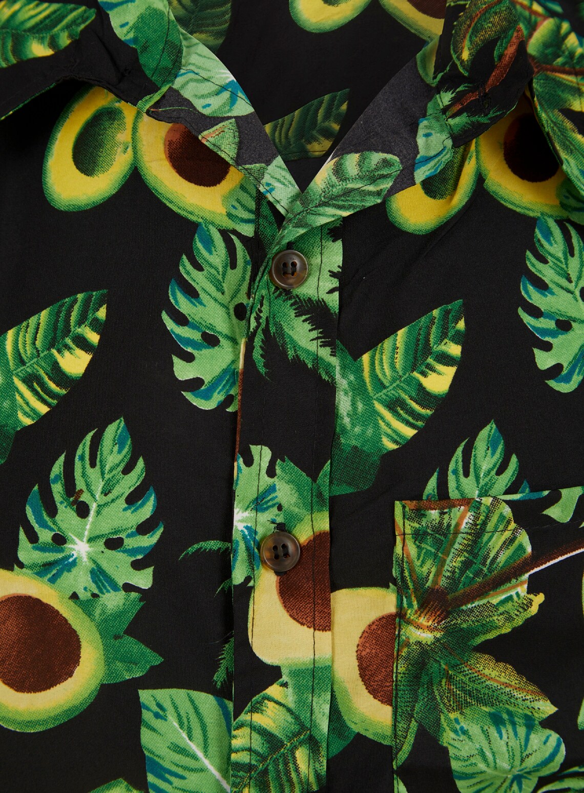 Avocado Shirt Hawaiian Shirt Print Jungle Mens Guac Hawaii Holiday Top ...