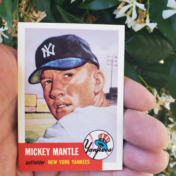 1953 Baseball Cards - Etsy