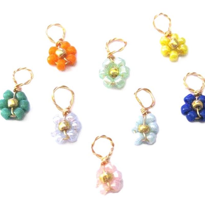 Flower Charms - Etsy