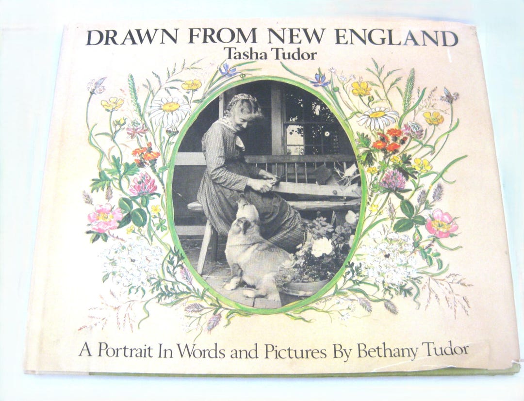 Vintage Collectibles ~ Tasha Tudor Book - *signed - 'drawn From New ...