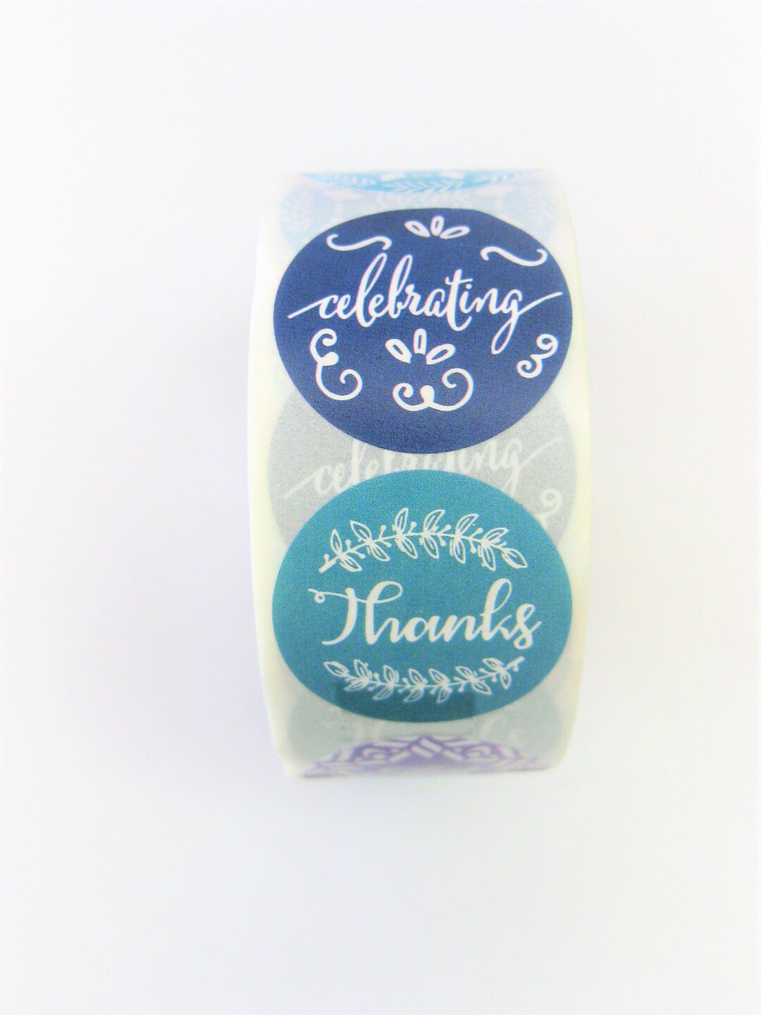 Stickers Thank You Celebrating Stickers Business, Personal 500/roll 1 ...
