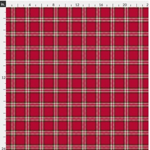 Red Rodeo Plaid Wallpaper - Etsy