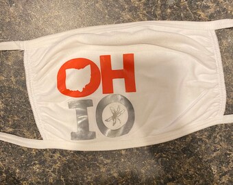 Ohio State Face Mask - Etsy