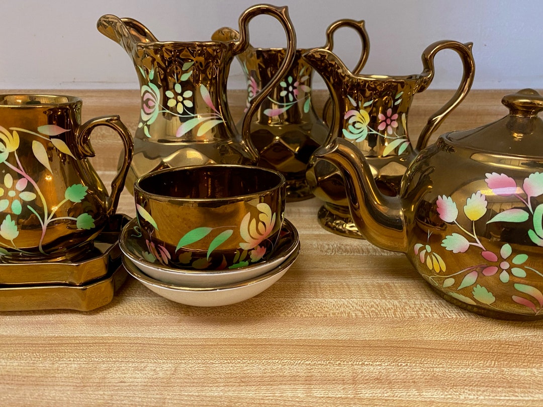 English Lusterware Pieces - Etsy
