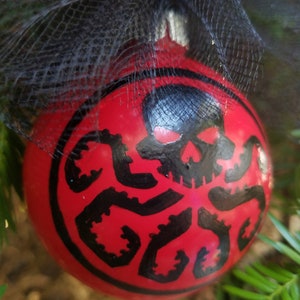 Freehand Hydra Logo, Hail Hydra Marvel SHIELD Avengers Iron Man Captain ...