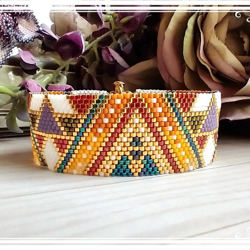 Beaded Arm Band - Etsy
