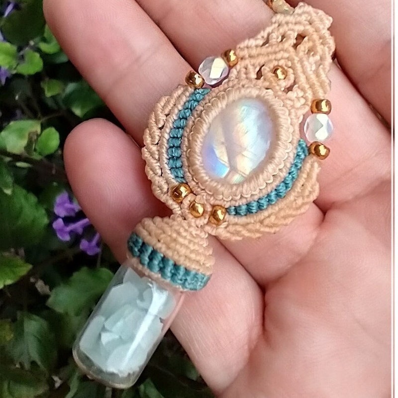 Macrame Necklace - Etsy