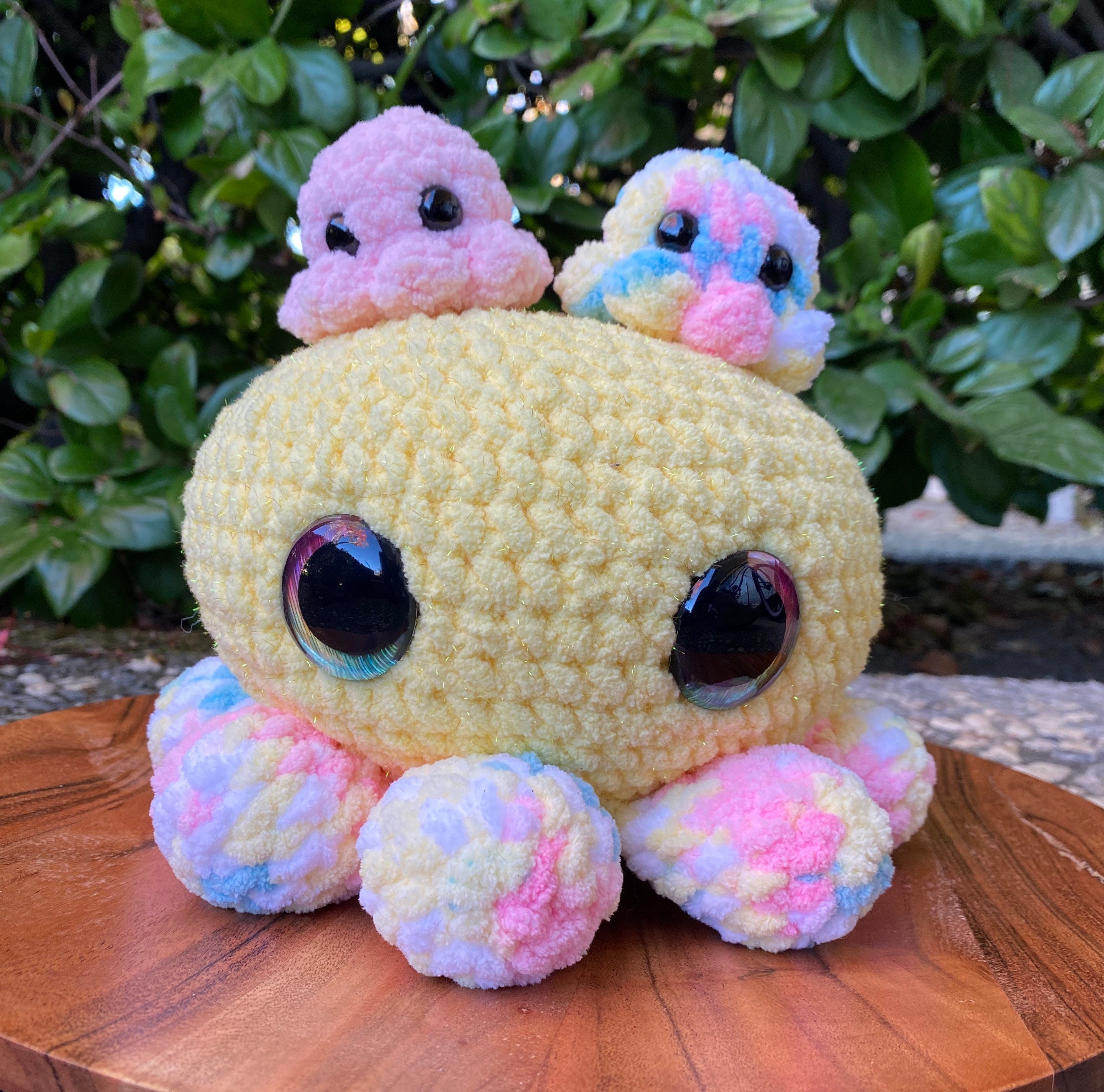 Mama Octopus and Her Babies, Mommy and Me Set, All From Jade Mama ...