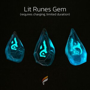 Jewelry Gem With Hexaura Inspired Wild Acceleration Arcane Rune ...