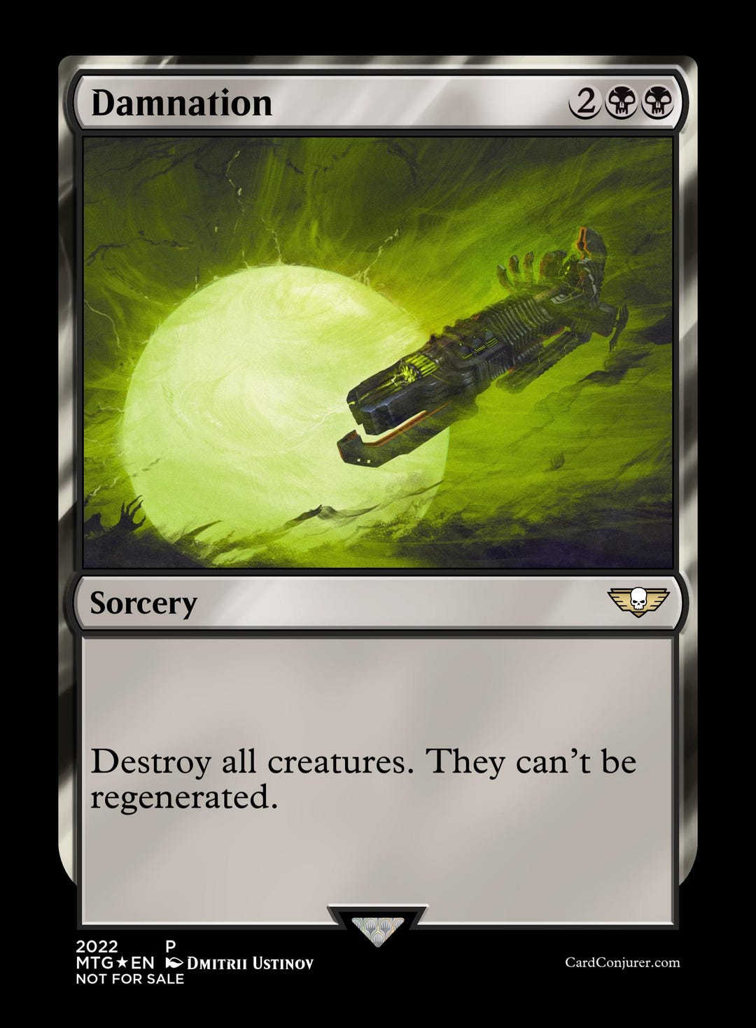 Damnation Necron-theme Warhammer 40,000 Universes Beyond Proxy - Etsy