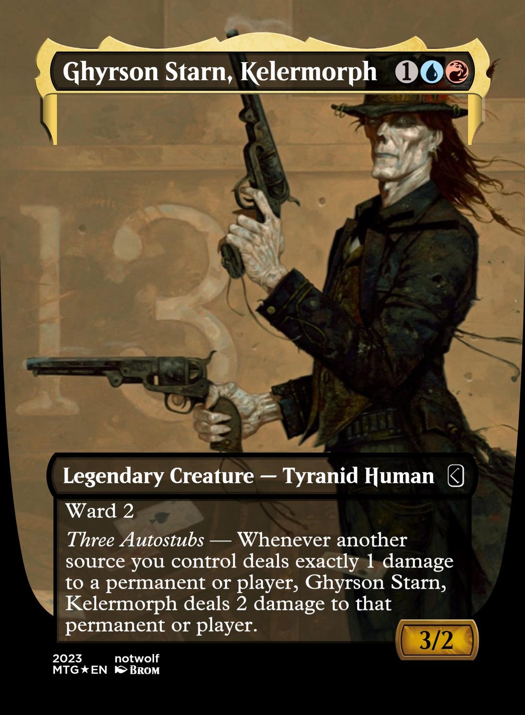 Ghyrson Starn, Kelermorph Weird West Zombie Gunslinger Highest-quality ...