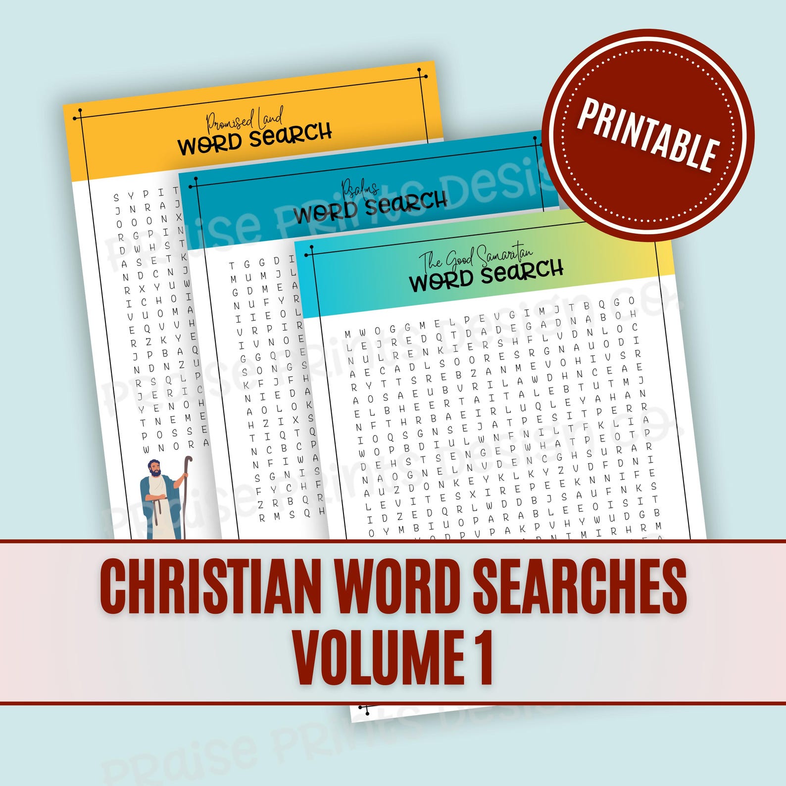 Christian Word Searches Vol. I, Women's Ministry Games, Women's Retreat ...