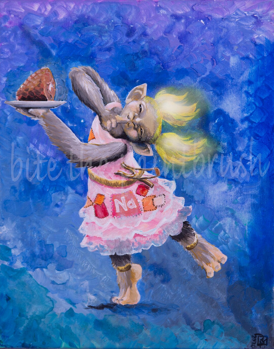 Sodium Elemental Fantasy Art Troll of Mischief - Etsy