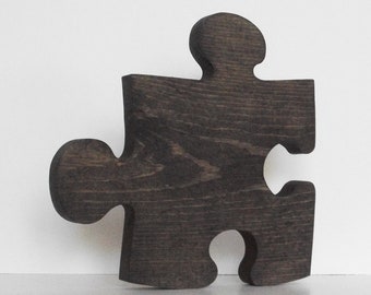 Puzzle Piece Decor | Etsy