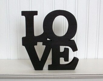 Love Wood Sign | Etsy