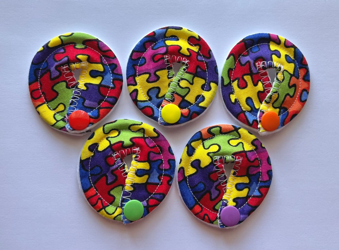 5 G-tube Pads, G-tube Covers Gtube Pads , Buttons Feeding Tube G-tube ...