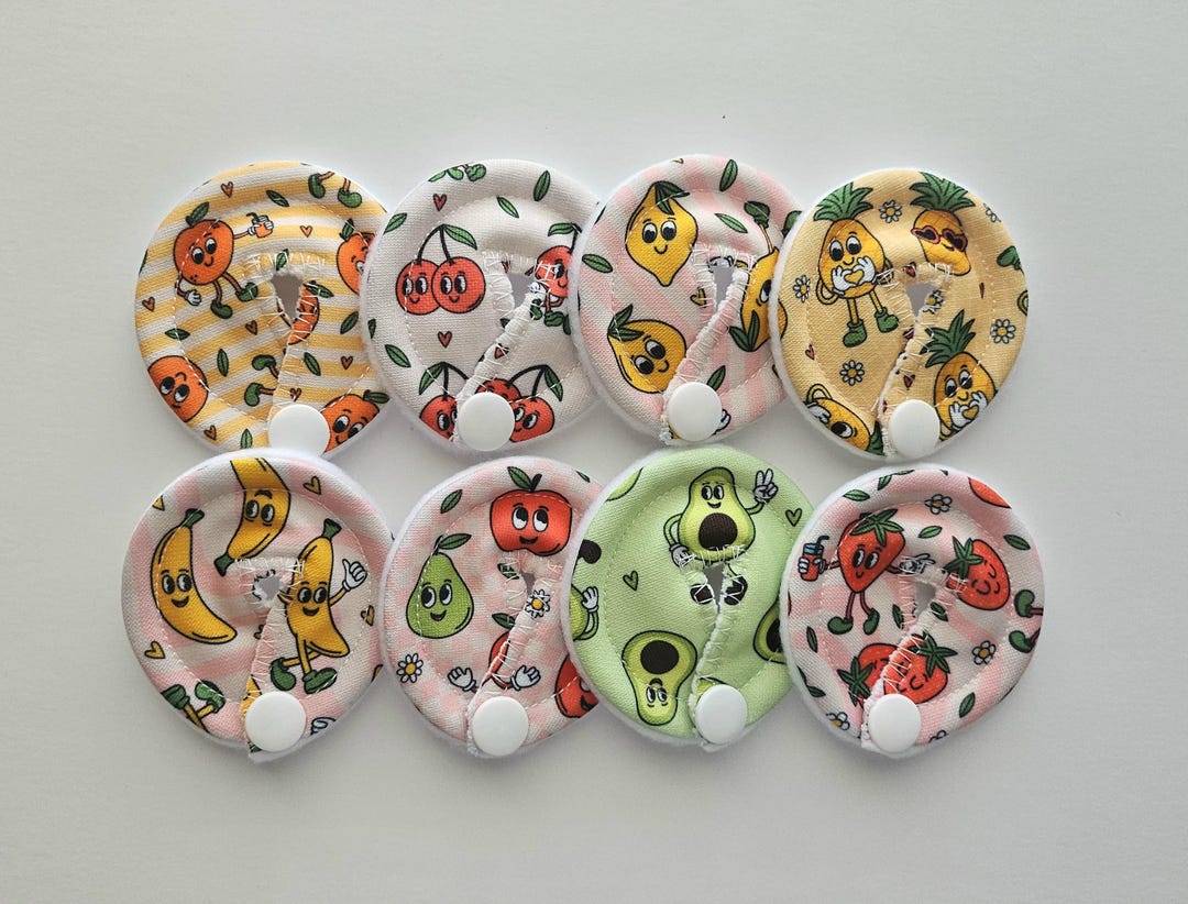 Fruits G-tube Covers | Gtube Pads | Feeding Tube Pads | Mic-key Button ...