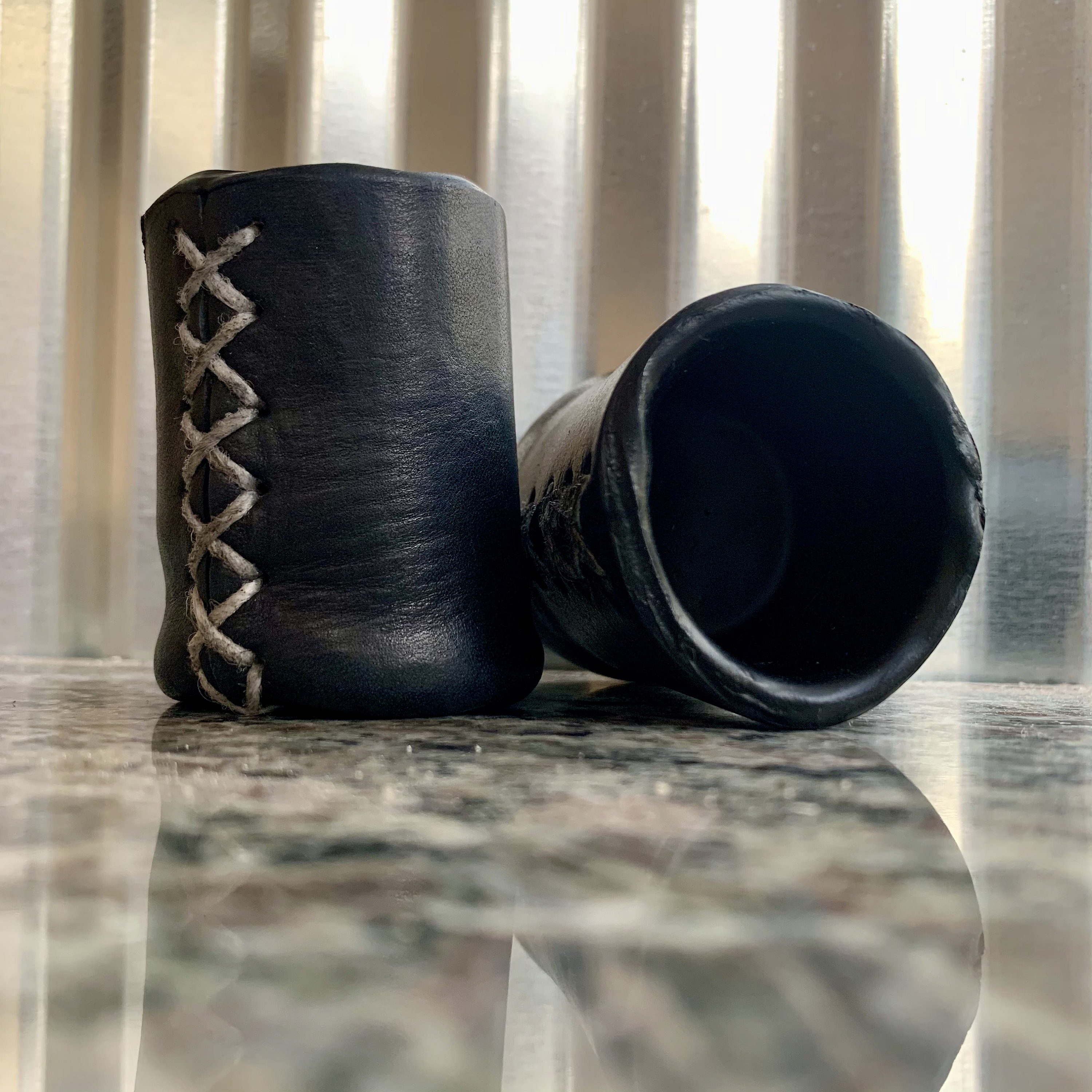 Leather Shot Glass | Etsy