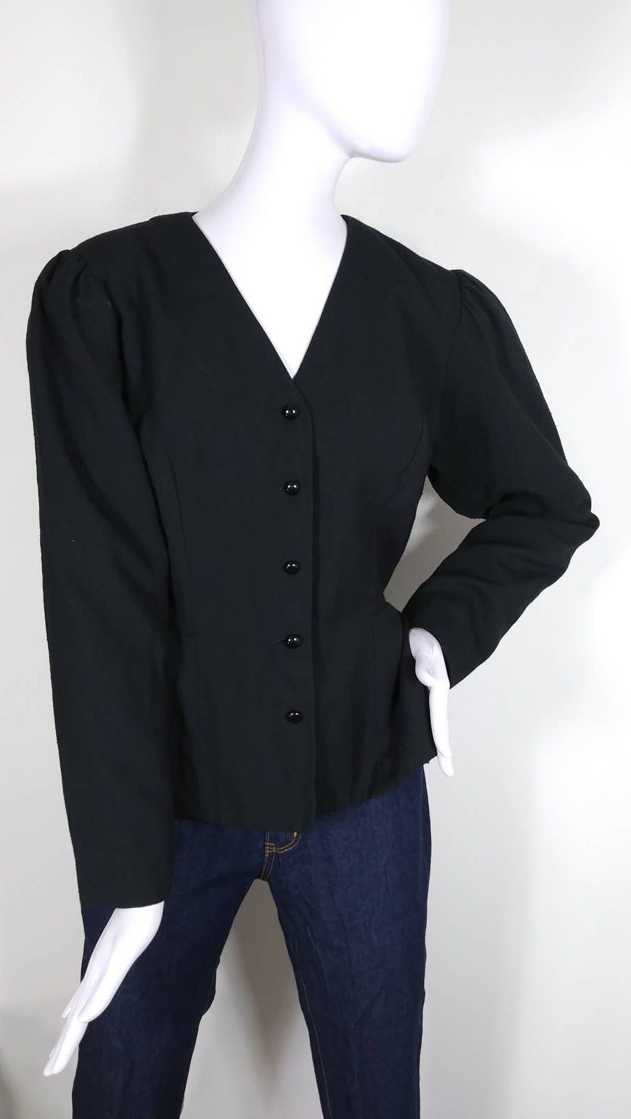 VTG Disneyland Crew Member Uniform Black Blazer Size 14 - Etsy
