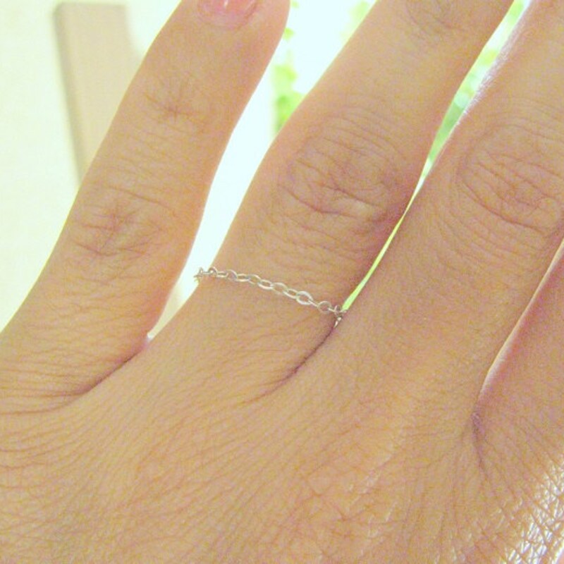 Dainty Silver Ring - Etsy