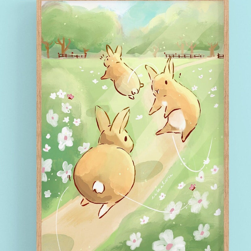 Bunny Art - Etsy Canada